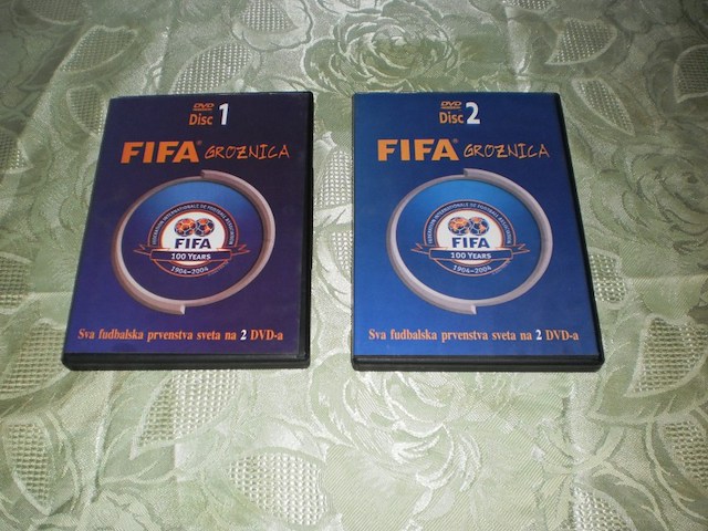 FIFA groznica - Sva fudbalska prvenstva na 2 DVD-a