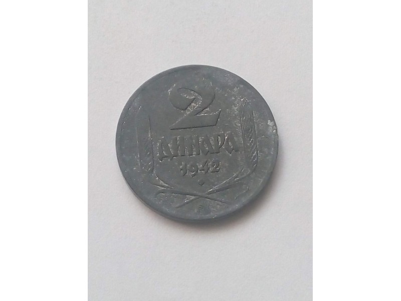 2 Dinara 1942.godine - Nedic - Okupacija - Srbija -