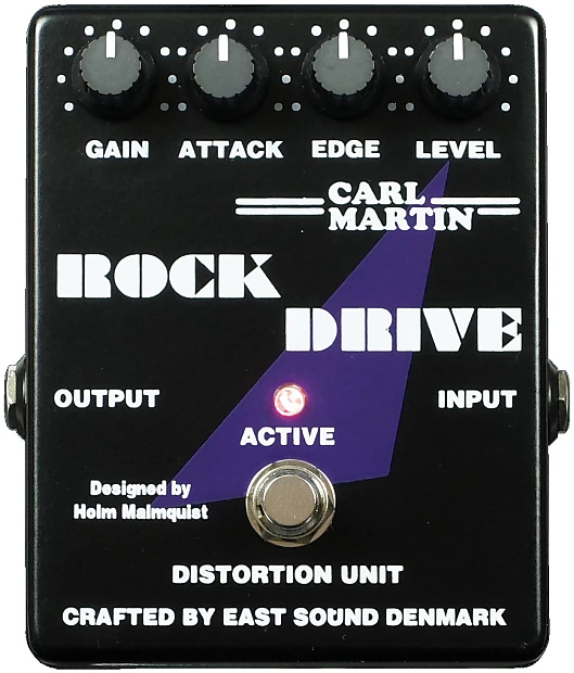 Carl Martin Rock drive efekat pedala za električnu gitaru