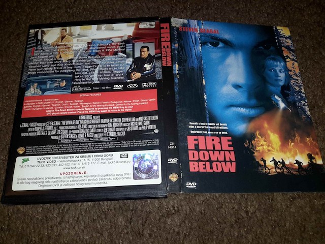 Fire down below DVD