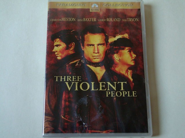 Three Violent People [Troje Nasilnih Ljudi] DVD