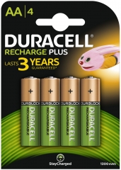 DURACELL AA RCHRGBL 1300 B4