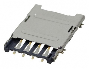 GSM SIMH MicroSIM Hinge 8p