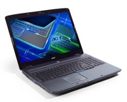 Notebook računar ACER Aspire 7530G-703G32Mi TurionX2 RM70 2GHz, 3GB, 320GB, 17", DVDRW, NV9300, BT, FP, Cam, LINUX, LX.ARG0C.001