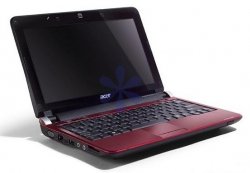 Netbook računar ACER Aspire One D150-1Br Intel Atom N280 1.68GHz, 1GB, 160GB, 10.1", 3CELL, WebCam, XP Home, crvena, LU.S560B.082