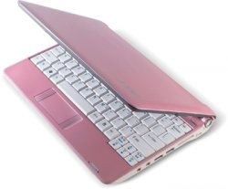 Netbook računar ACER Aspire One A150-Bp Intel Atom N270 1.6GHz, 1GB, 160GB, 8.9"LED, WebCam, Pink, 6cell, XP Home, LU.S450B.116