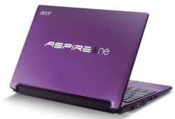 Netbuk ACER Aspire One D260-2Buu (purple) Intel Atom N450, 10.1", 1GB, 160GB, BT, 1.3Mpix, XP Home, 6cell bat.