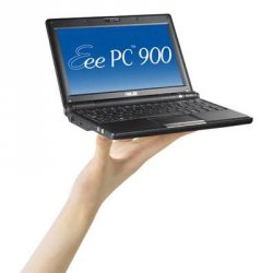 Netbook ASUS eeePC 900HA-BLK003W Intel Atom N270, 8.9", 1GB, 160GB, WebCam, 90OA0VCE1111K00E402Q