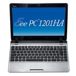 Netbook ASUS eeePC 1201HA-SIV008S Intel Z520(1.33GHz), 12.1", 2GB, 250GB, Cam, Win7 HP, srebrni, 90OA1RD42221K8GE530Q