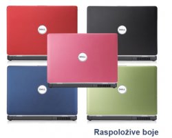 Notebook računar DELL Inspiron 1525N CD T3200 2.0GHz 2GB, 160GB 15,4" WXGA (J834J-RD)