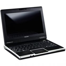 Notebook računar TOSHIBA NB100-111 Netbook Intel Atom N270 1.6GHz, 1GB, 120GB, 8.9", BT, CAM, XP home, crna boja, PLL10E-00K01YG3
