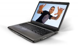 Notebook TOSHIBA Satellite L350-22T DualCore T4200 (2.00GHz) 2GB, 320GB, 17", DVDRW, WebCam, VistaHP, PSLD8E-0RW00TY4
