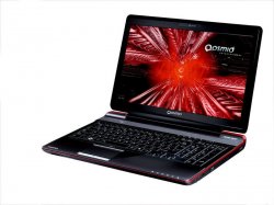 Notebook Toshiba Qosmio F60-10H Intel Core i5-430M (2.53), 15.6", 4GB, 500GB, GT 330M 1GB, Blue Ray, Win7 HP, Red, PQF65E-00501SY4