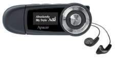 MP3 player APACER AudioS AU220 2GB crne boje, AP2GAU220B-S