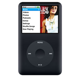 iPod APPLE Classic 80GB crne boje, MB147ZO/A