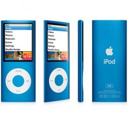 iPod APPLE nano 4GB, plave boje, MB651ZO/A