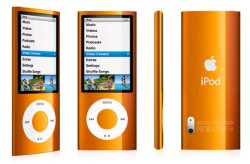 Apple iPod nano, 8GB, 5 generacija, narandžaste boje, MC046QB/A