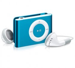 iPod APPLE Shuffle, 1GB, treća generacija, plava boja, MB227ZO/A
