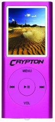 MP3 player CRYPTON Nightlife pink boje FM, NIGHTLIFE-PINK