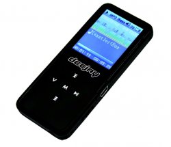 MP3 Player 2GB TakeMS DEEJAY Flash Tuner + FM, USB 2.0, LCD Display, crne boje, TMS2GMP3-DJ-B