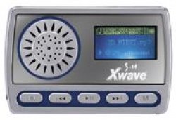 MP3 player XWAVE S-14, kapaciteta 1GB, srebrno-teget, flash memorija, voice, FM, S-14 1GB srebrno teget