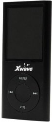 MP4 player XWAVE S-44, kapaciteta 1GB, crn, flash memorija, voice, FM, miniSD čitač kartica, zvučnici, S-44 1GB crn