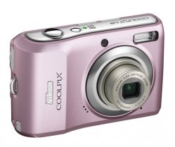 Digitalni fotoaparat NIKON Coolpix L19 Pink Set, SD 2GB ultra II +Spectr.30 crvena, 14611/12598/223