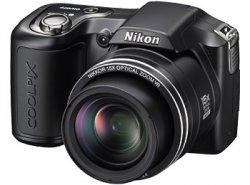 Digitalni fotoaparat Nikon COOLPIX L100, Crni SET(Lowepro torbica,punjac Sanyo sa 4 punjive bat na 2700 mah), 14961