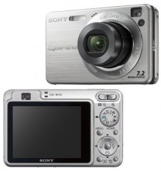 Digitalni fotoaparat Sony Cyber Shot W110S, 7.2MP, 4xoptički/ 8xdigitalni zum, HD Output Ready, 2.5"LCD, DSCW110S