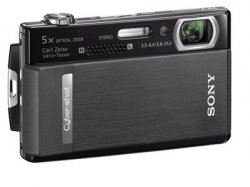 Digitalni fotoaparat Sony Cyber Shot T500,10.1MP,4x optički zum, 3.5"Wide Touch Screen,HD izlaz,HD Movie-720p, crne boje, DSCT500B