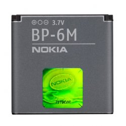 Baterija Nokia BP-6M, za mobilne telefone, 0278819