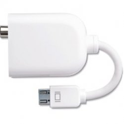 Adapter APPLE Mini DVI na Video, M9319G/A