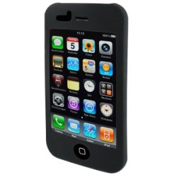 Navlaka Artwizz SeeJacket silicone za iPhone 3G, crne boje, ART 4880-SJ-S-P3-B