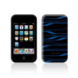 Navlaka za Apple iPod Touch (2.gen.), Belkin - TOUCH LASER ETCHED SILICON SLEEV, BE F8Z364EA BKB