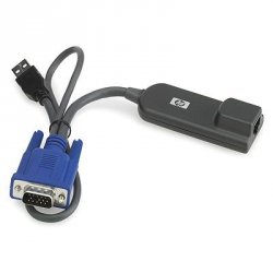 Adapter HP cat 5 kvm usb 1 pack interface, 336047-B21