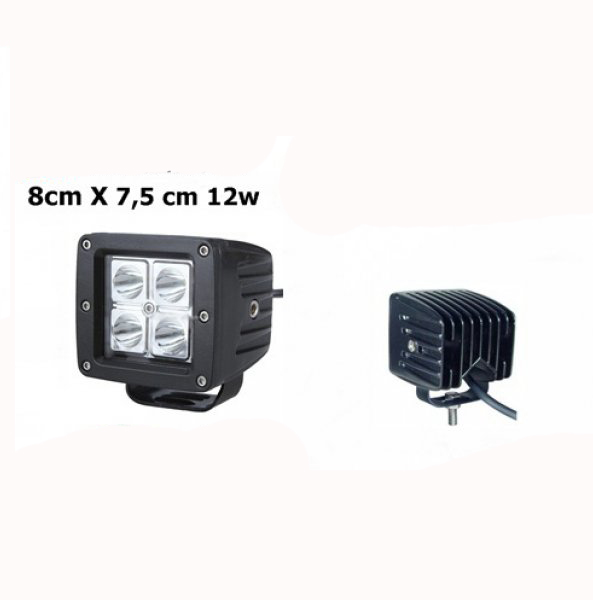 Led radni far 12w