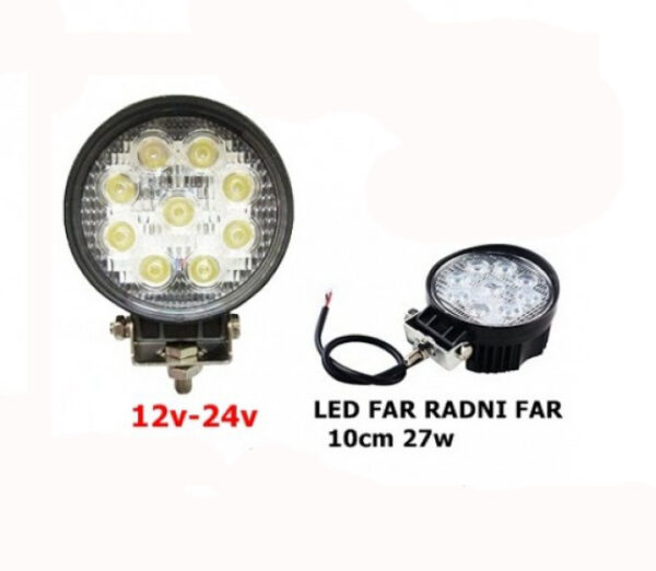 Led radni far 27W