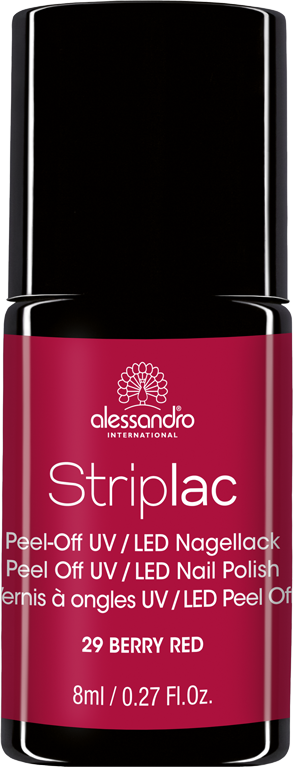 STRIPLAC NAIL POLISH 29 BERRY RED