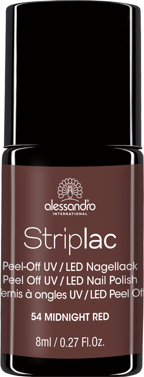 STRIPLAC NAIL POLISH 54 MIDNIGHT RED