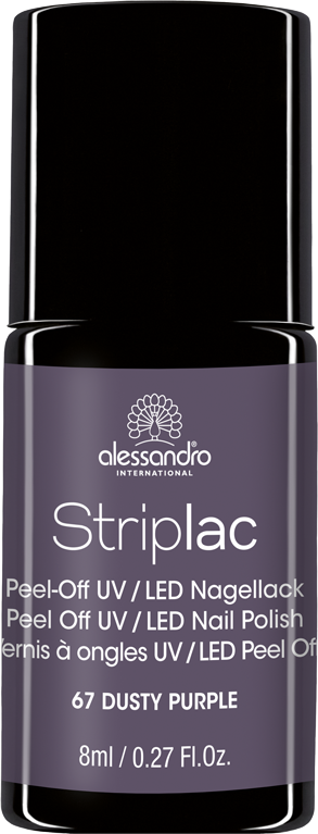 STRIPLAC NAIL POLISH 67 DUSTY PURPLE