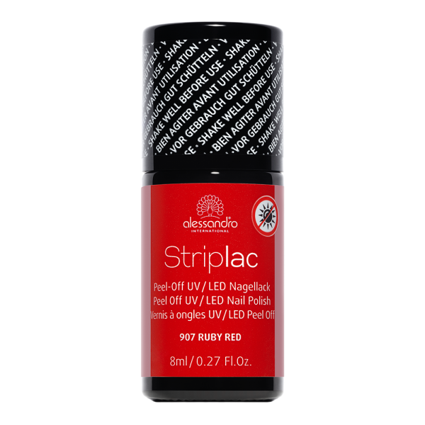 STRIPLAC 907 RUBY RED gellak 100% acide free, peel off