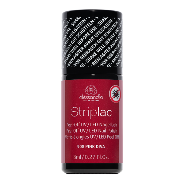 STRIPLAC 908 PINK DIVA gellak 100% acide free, peel off