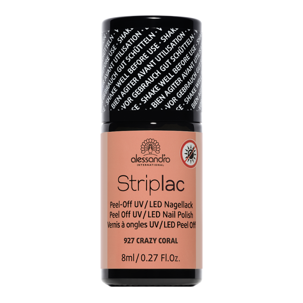 STRIPLAC 927 CRAZY CORAL gellak 100% acide free, peel off