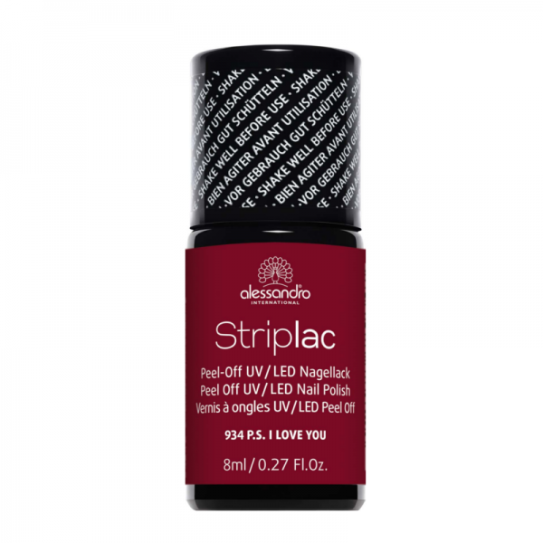 STRIPLAC 934 P. S. I LOVE YOU gellak 100% acide free, peel off