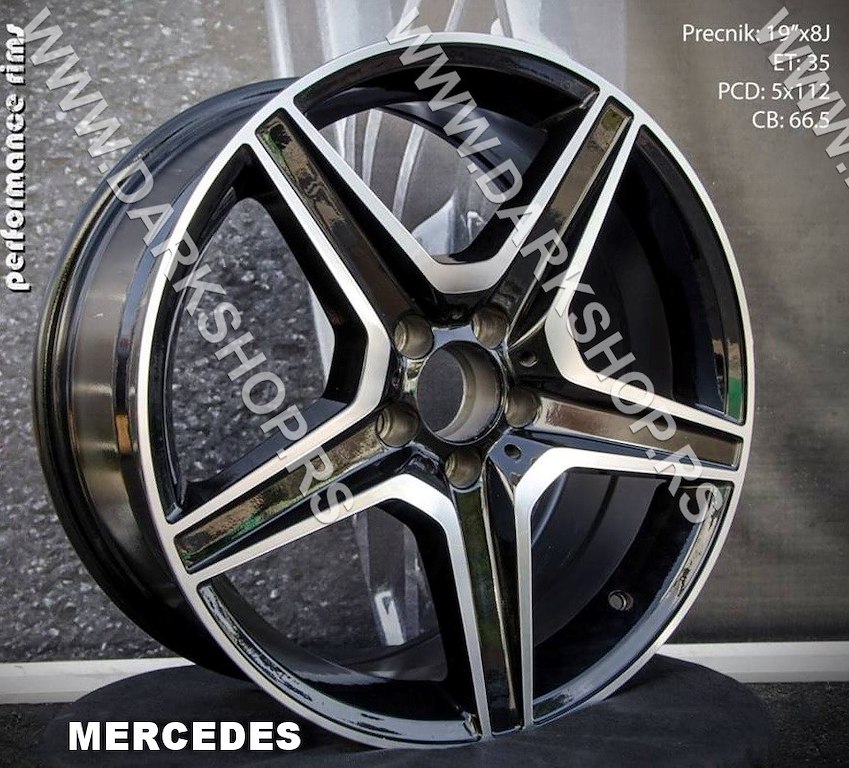 19 alufelne mercedes 5x112/8jota/et 35/cb 66,5