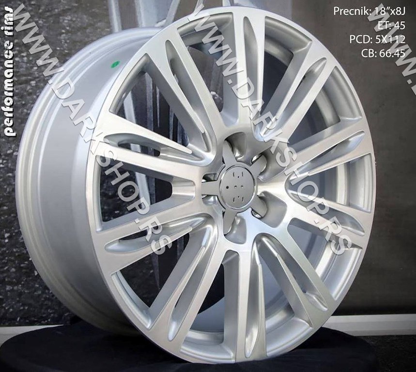 18 alufelne audi 5x112/8jota/et45/cb 66,45