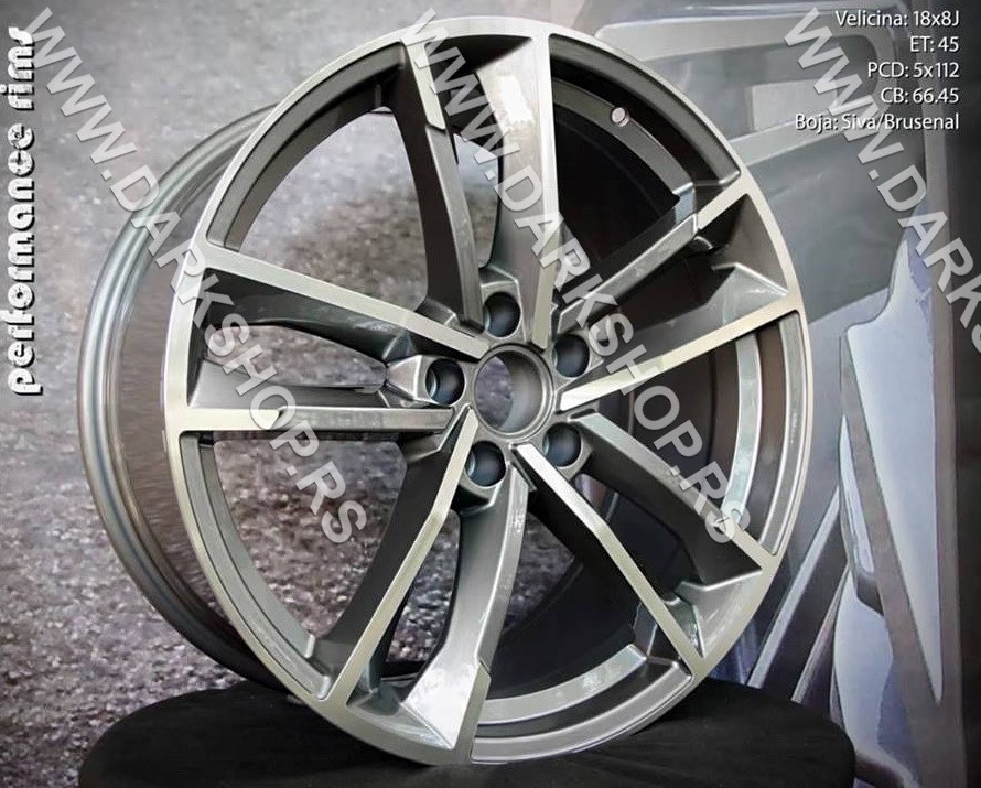 18 alufelne audi 5x112/8jota/et 45/cb 66,45