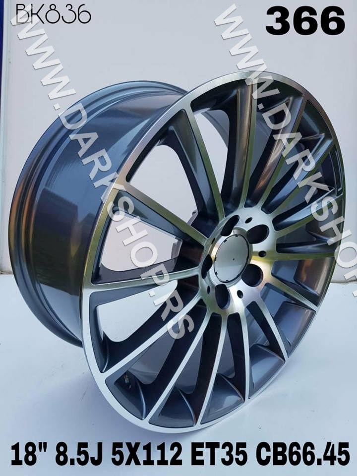 18 ALUFELNE 5X112/8,5 JOTA/ET35/CB 66,45 ZA MERCEDES