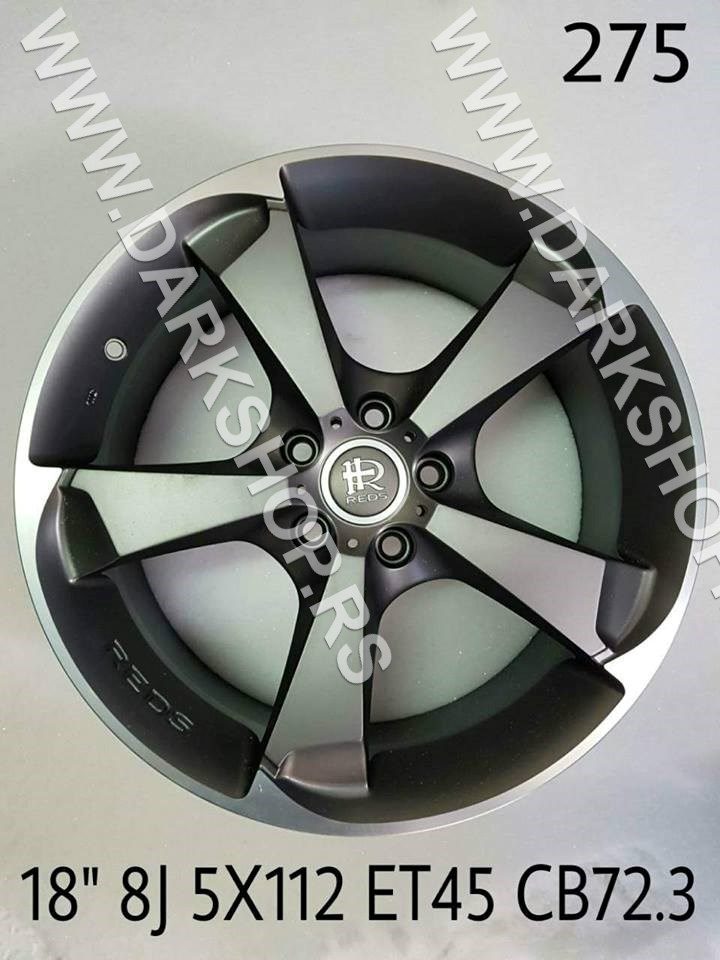 18 ALUFELNE 5X112/8JOTA/ET45/CB 72,3