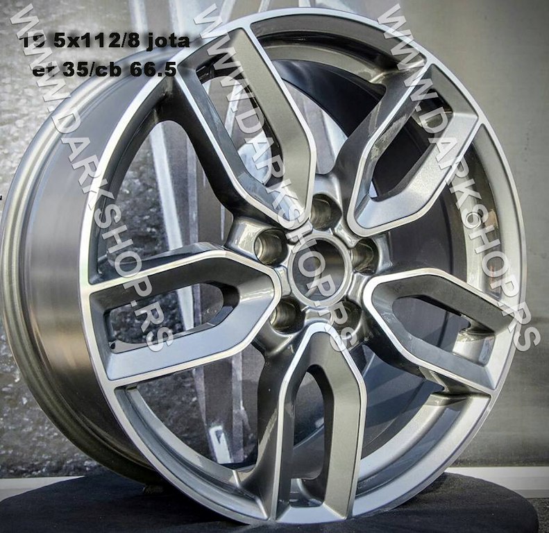 19 ALUFELNE 5X112/8JOTA/ET 35/CB 66,5